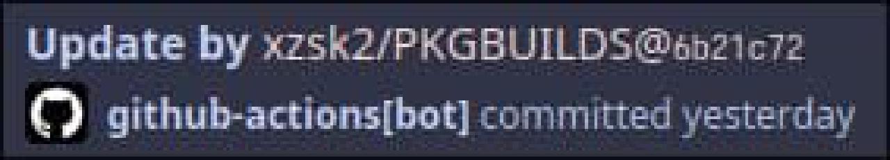 作为 github-actions[bot] 进行 commit · Sakari's Blog